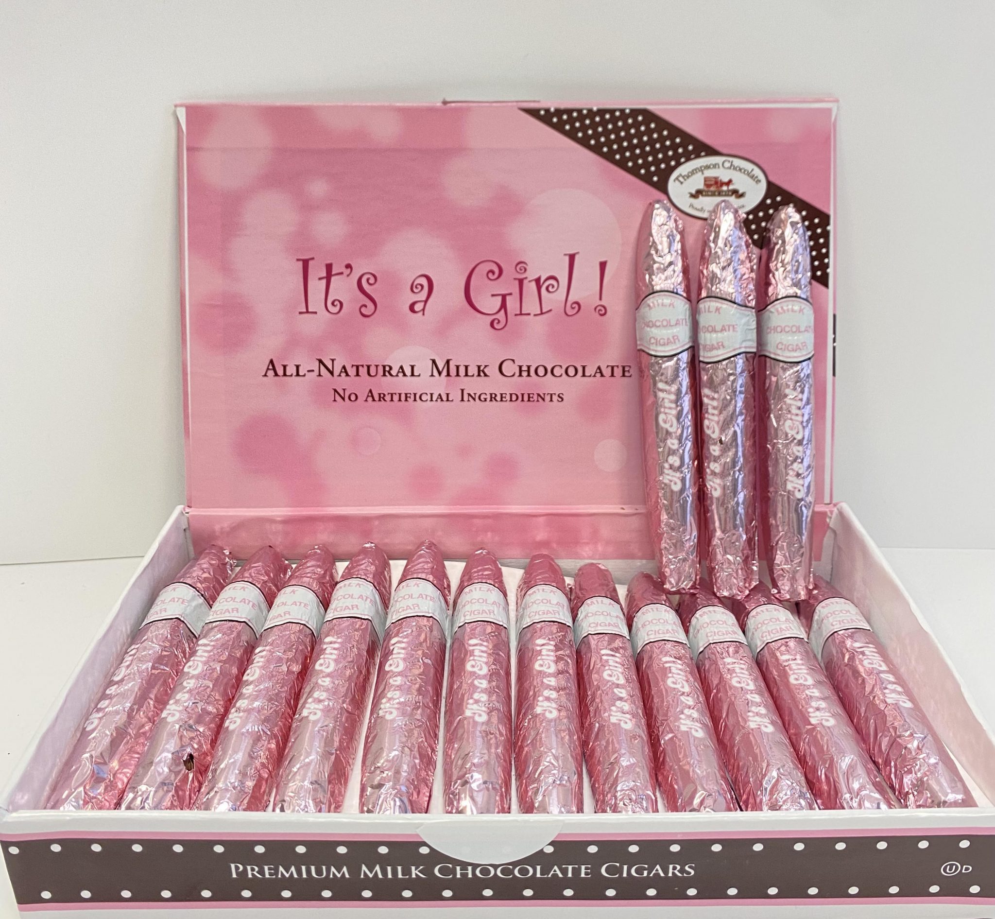 Milk Chocolate It's A Girl Cigars | A Chocolate Dream